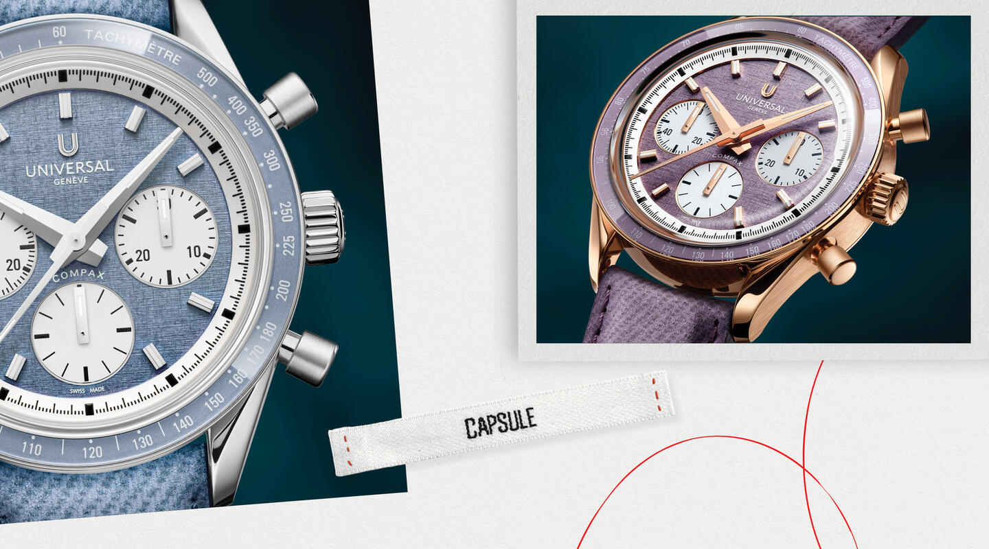 La collection Compax | Universal Genève